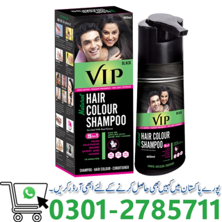 VIP Hair Color Shampoo in Pakistan | 0301-2785711 | Black Hair Color ...